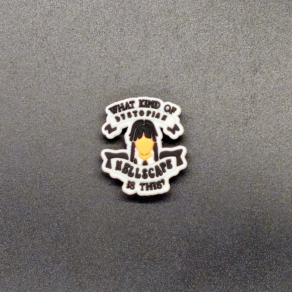 CROCS | Accessories | 55 Wednesday Addams Croc Charm | Poshmark